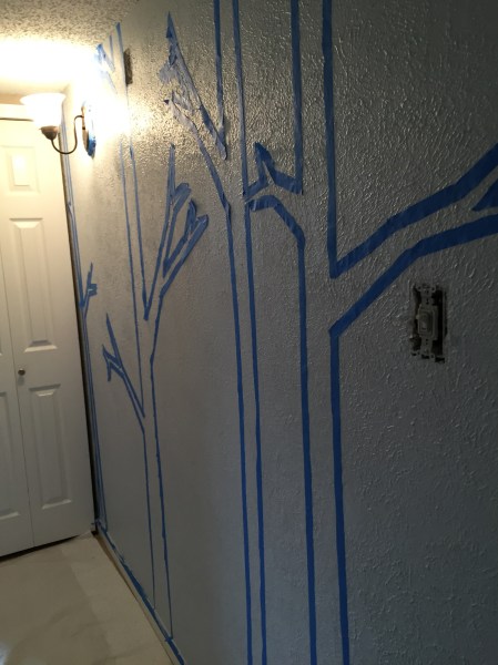 DIY Enchanted Forest Hallway | M.E. Kinkade